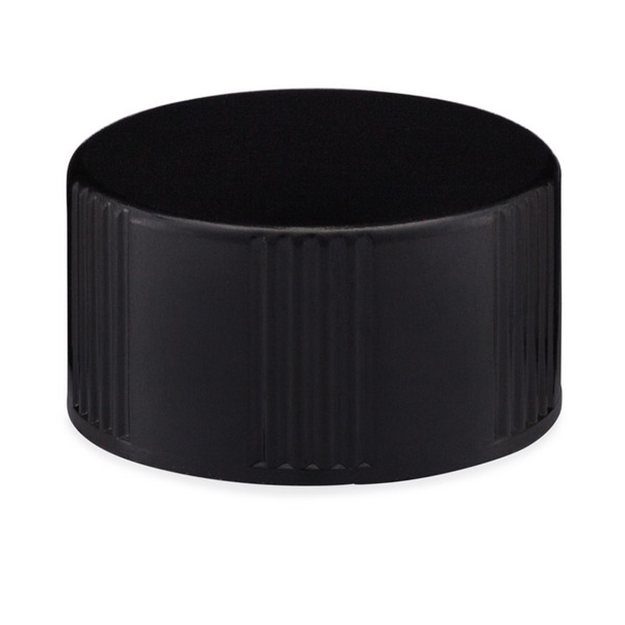 15-425 Black Phenolic Cap with Tri-Foil Liner – Victorie Pack