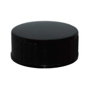 28-400 Black Phenolic Cap With Polycone Liner | Victorie Packaging