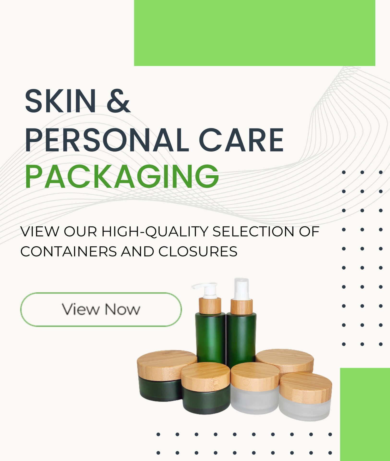 Personal Care Packaging | Custom Glass, Plastic & Closures