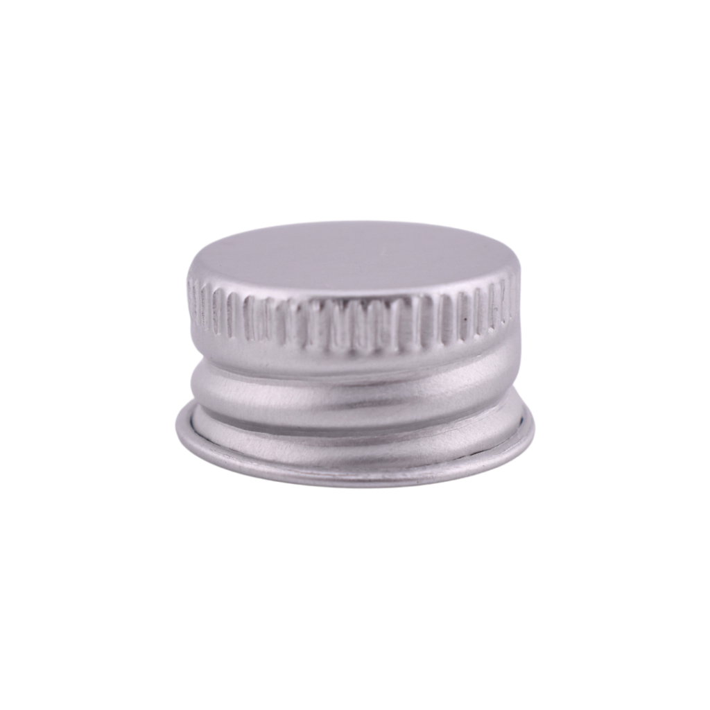 20-400 Silver Aluminum Screw Cap | Victorie Packaging